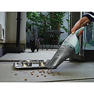 BLACK+DECKER Cordless Handheld Vacuum 2Ah, Icy Blue (HNV220BCZ12FF)