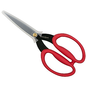 Wonderful Scissors by Emma Oliver – 4, 6 & 7-1/2 Inch Serrated Blade Shears – Perfect for Cutting Fabric, Cloth, Paper & More (7-1/2")