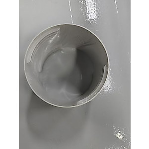 Portable Air Conditioner Exhaust Hose Coupler, 5.9" Portable AC Exhaust Hose Extension Connector, Air Conditioner Hose Adapter AC Tube for Thread Hose AC Hose Extension, Universal Thread Converter