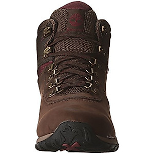 Timberland womens Norwood Mid Waterproof Hiking Boot, Dark Brown, 8.5 US