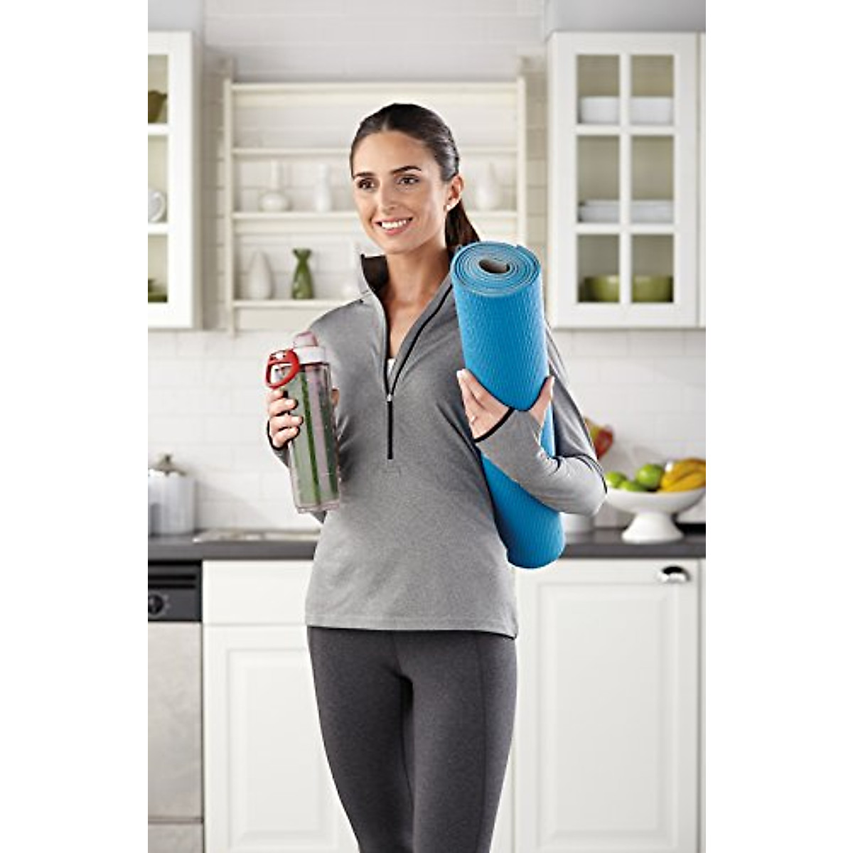 Oster MyBlend Pro Series Personal Blender with Condensation Free Bottle, Travel Clip and 4 Reusable Straws, Red, BLSTPB2-WRD