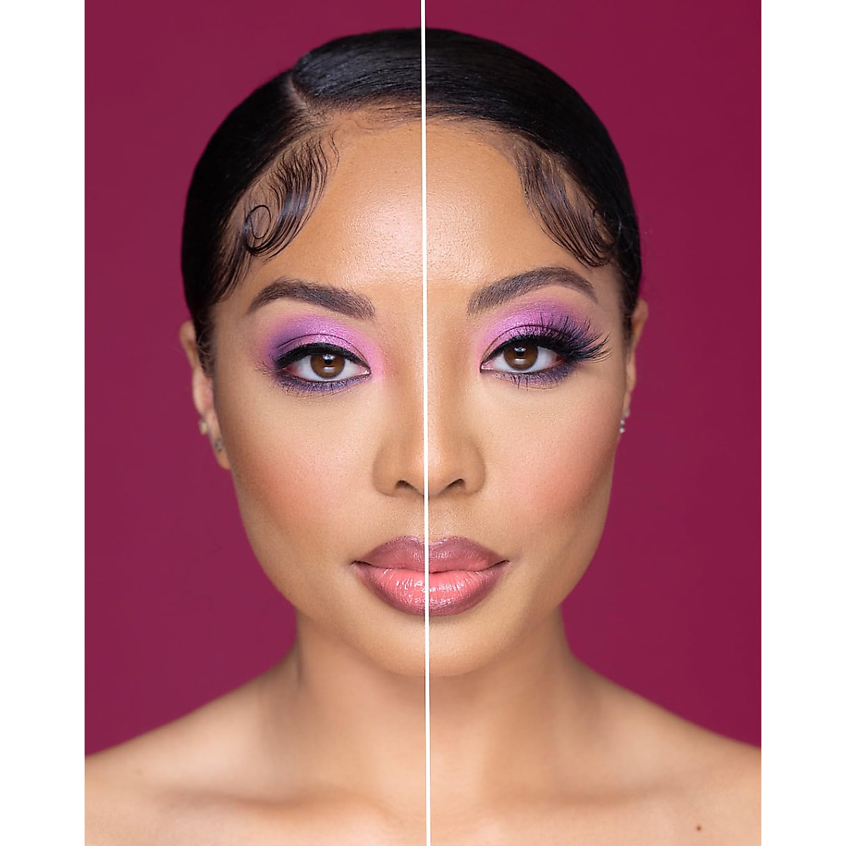 LUNA MAGIC Bebesita Faux Mink Wispy Lashes, Reusable, 3 Pack