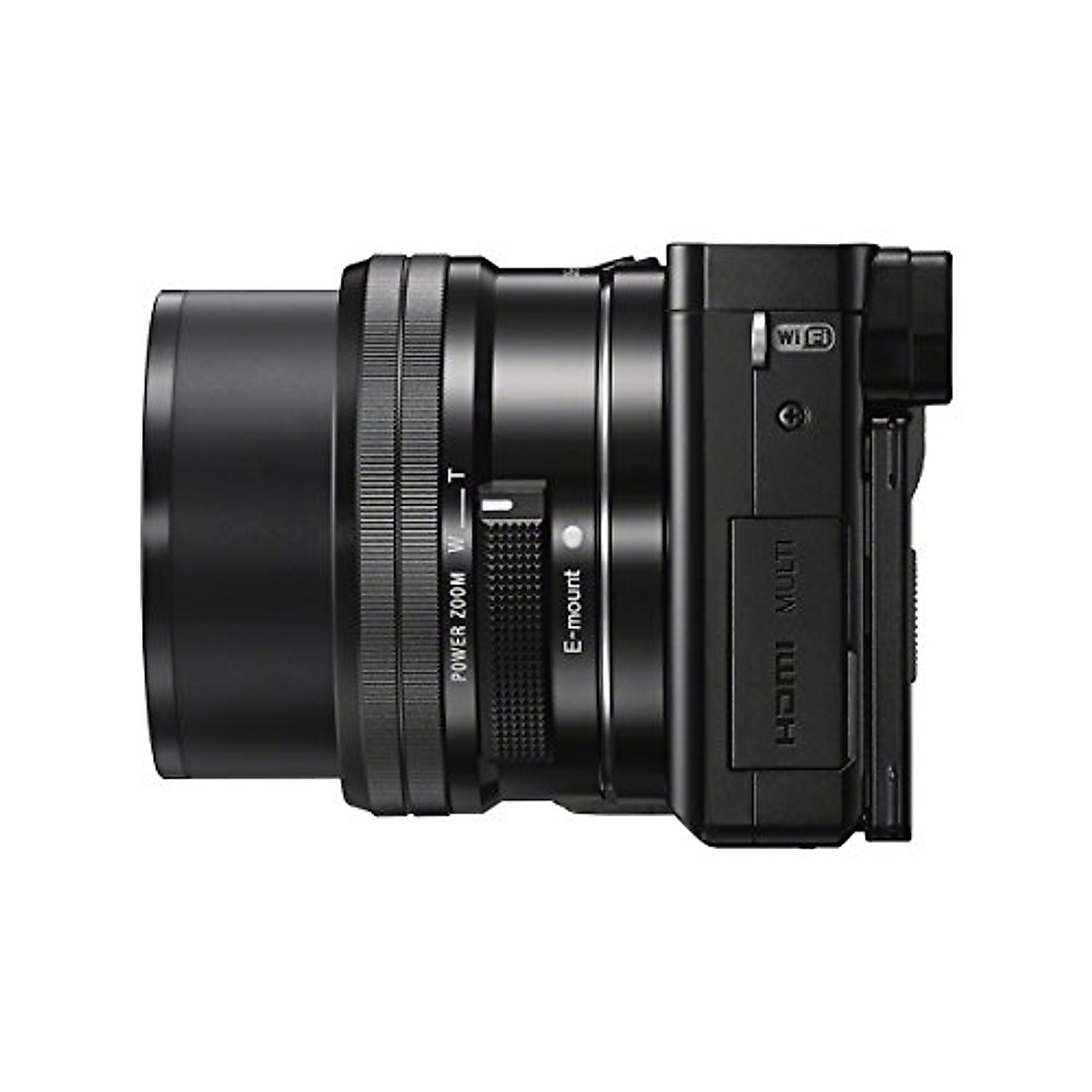 Sony A6000 Interchangeable Lens Digital Camera with SELP1650 Lens Kit - Black (24.3MP)