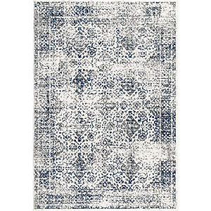 nuLOOM Tarnish Hazy Mysterious Area Rug, 8' x 10', Blue