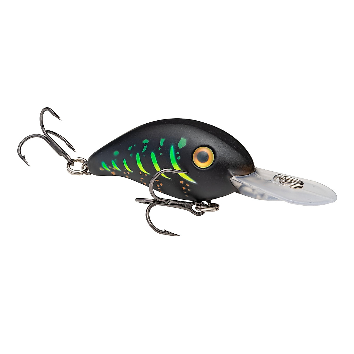 Strike King (HC3-707) Promodel Crankbait S3 Fishing Lure, 707 - Wicked Firetiger, 3/8 oz, Dives to 8'