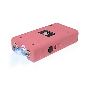 Gladiator Ultra Powerful Mini Stun Gun Police Rechargeable with Flashlight