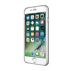 Kate Spade New York Phone Case|For Apple iPhone 8, iPhone 7, iPhone 6S, and iPhone 6|Protective Phone Cases with Slim Design, Drop Protection,and Floral Print-Hollyhock Cream/Blush/Crystal Gems/Clear