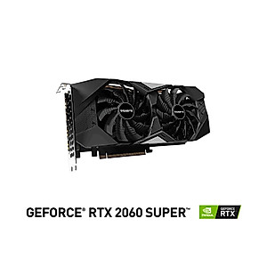 GIGABYTE Gv-N2060OC-6GD GeForce RTX 2060 OC GG Graphics Card, 2X Windforce Fans, 6GB 192-bit GDDR6, REV2.0 Video Card