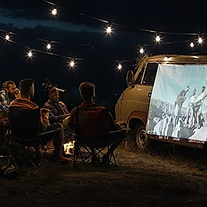 Core Innovations CPJ720BLBY LCD Projector - 16:9 - Portable - Black,4.1"x8.7"x6.7"