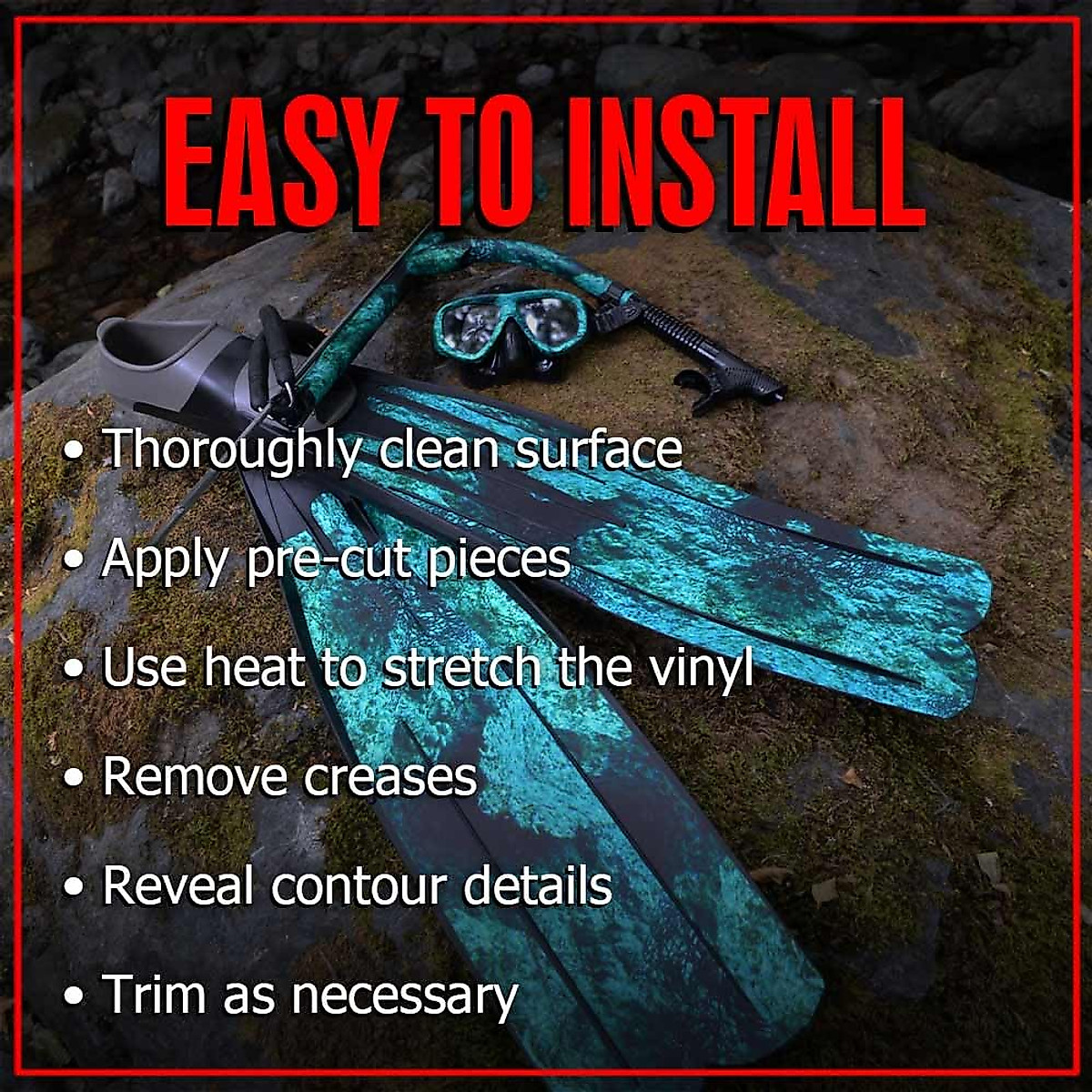 GunSkins XL Gear Skin - Premium Vinyl 24" x 50" Sheet - Install on Vehicles, ATVs, Bikes, and More - 100% Waterproof Non-Reflective Matte Finish - Made in USA - Proveil Victory Grey