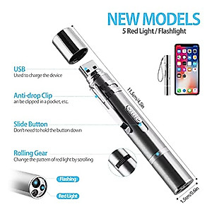 Cat Laser Toy, Interactive Toy with Red Dot LED Light Pointer, Long Range 3 Modes Lazer Projection Playpen for Kitten Interaction, Suitable for Cat Outdoor Pet Chasers Teasing Training Exercises