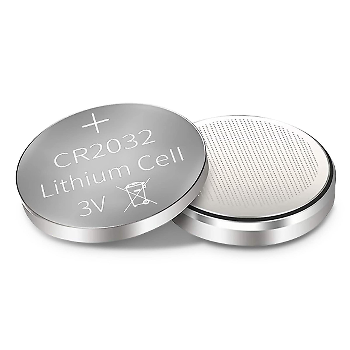 anmas rucci 200PCS CR2032 Lithium Battery Batteries 3V Coin Button Cell for LED Tea Light Candles, CR2032 3v Lithium Battery, 230mAh 3V Coin Battery