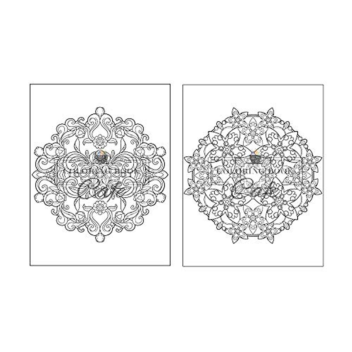 125 Mandalas: An Adult Coloring Book Featuring 125 of the World’s Most Beautiful Mandalas for Stress Relief and Relaxation (Mandala Coloring Books)
