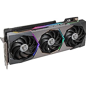 MSI Gaming GeForce RTX 3070 Ti 8GB GDRR6X 256-Bit HDMI/DP Nvlink Torx Fan 4 RGB Ampere Architecture Graphics Card (RTX 3070 Ti Suprim X 8G)
