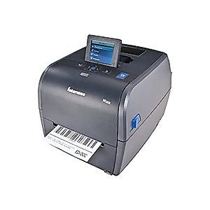 Intermec PC43TB00100201 Intermec, Pc43T Printer, 4" Thermal Transfer/Direct Thermal Desktop Printer, 203 Dpi, LCD Display, Tear-Off, Real Time Clock, USB 2.0 and 2 USB Host Ports