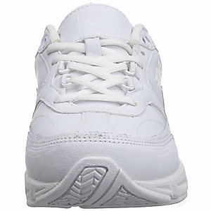 Fila womens Memory Workshift-w cross trainer shoes, White/White/White, 8.5 Wide US