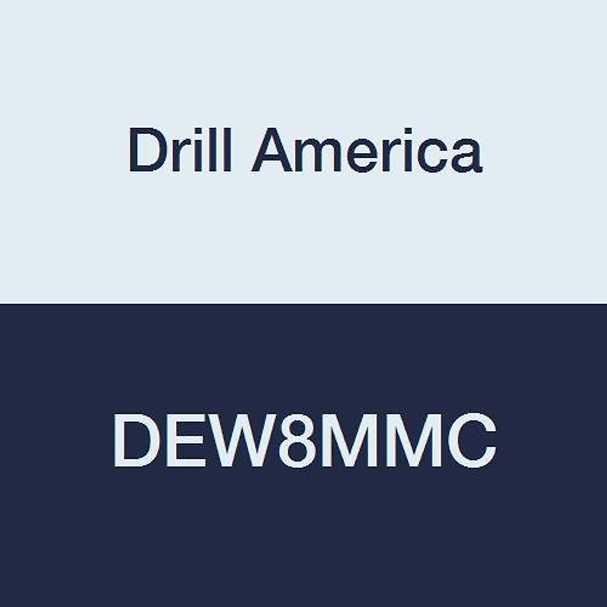 Drill America DEW8MMC Keyway Broach with Shim, 8.00 mm