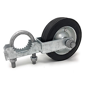 GATE Helper Wheel: for Chain Link Fence and Other Swing Gates with 1.5-2" Frames