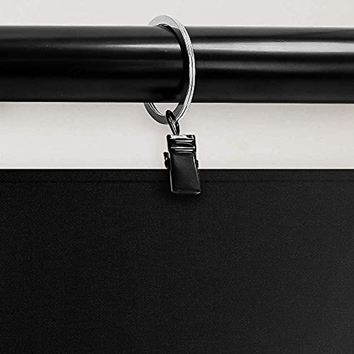 LimoStudio [Set of 10] Metal Ring Clips for Studio Backdrop Background, Compatible with Backdrop Stands, Background Support Stand, Curtain Ring, Drapery Ring Clip, AGG3231