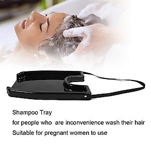 Portable Hair Washing Tray, Wash Basin Pregnant Women Safety Sink Hair Washing Tools for Home or Salon Products Tools