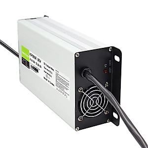 36V 18A Golf Cart Battery Charger with Crowsfoot Style Connector Crows Foot Plug