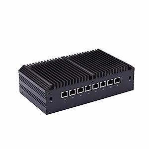 Mini Desktop Router Q375GE Intel Core I7-5500U,2.4Ghz 15W AES-NI (8Gb Ddr3 Ram 64Gb Ssd) Fanless,8 Intel Gigabit Nics,Windows,Linux,Sophos,Vyos,24/7