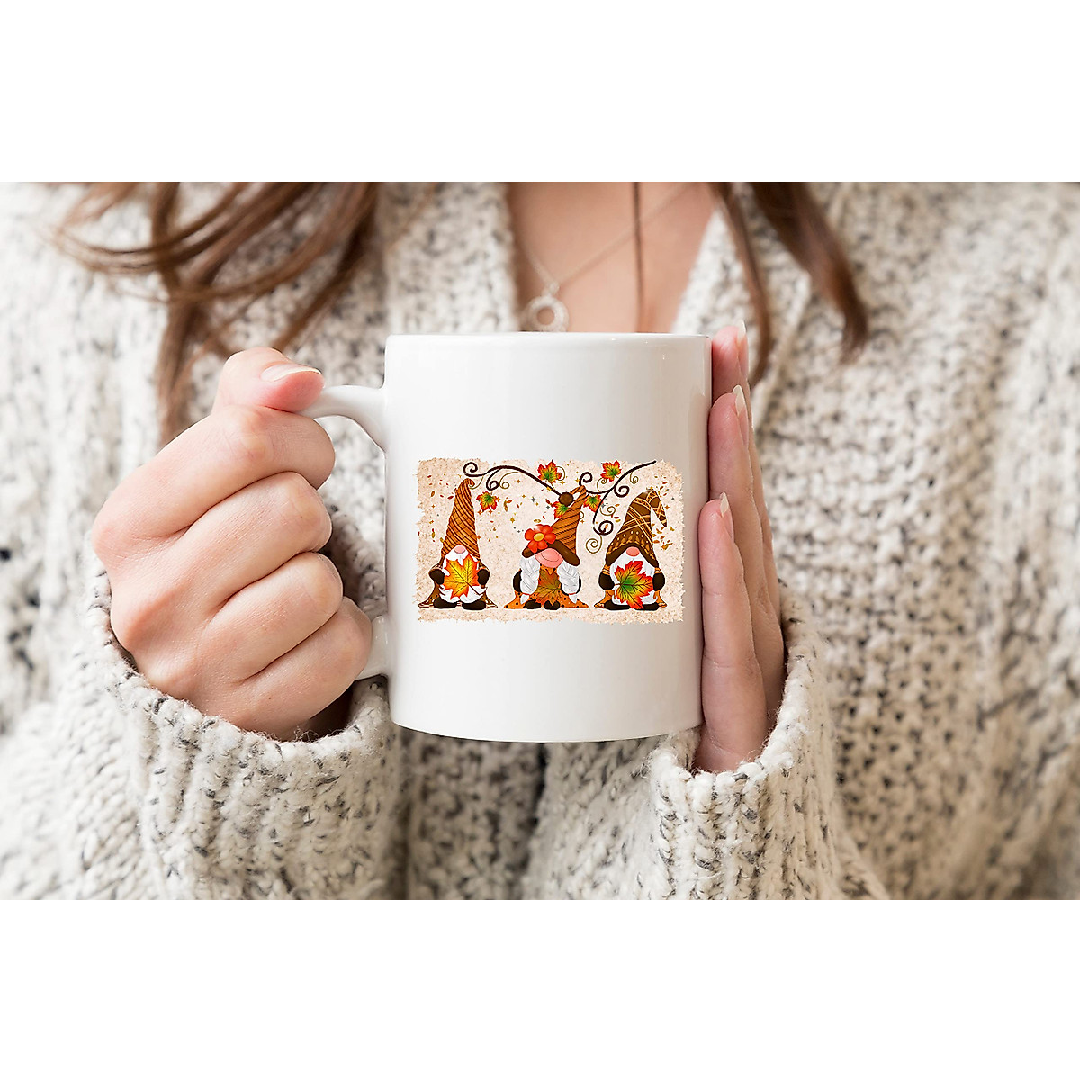 Fall Thankful Gnomes Sublimation Transfer, Ready to Press, Fall Sublimation Transfer, Autumn, Coffee, Harvest, Ready to Use, Sub, Shirt/Mug Sizes (Child x1-6") (Mug x1-3")