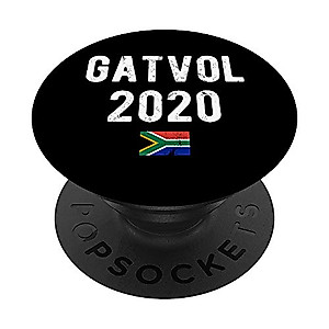 Gatvol 2020 South Africa Flag Funny PopSockets PopGrip: Swappable Grip for Phones & Tablets