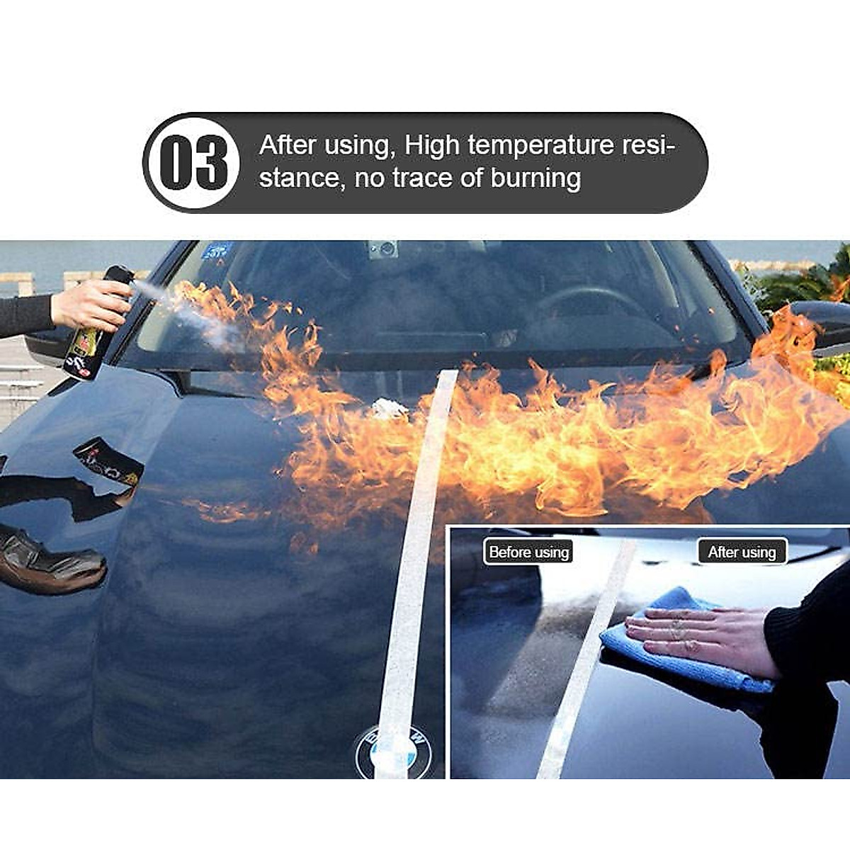 CHESTEA Graphene Coating -9h Nano Ceramic Coating Hydophobic High Gloss Anti Scratche Waterproof Mirror Paint Sealant Polishing for 1.69 Ounces sd02 0