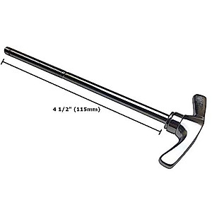 Bass Drum Tension Rods T-Rod Drum Key Style - ROSS Percussion (8 Pack) 4 1/2"