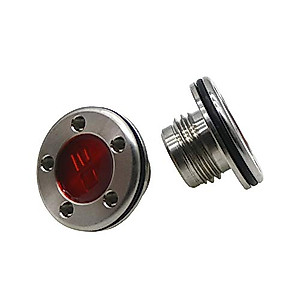 WuYan 2pcs Red Putter Weight Screw Compatible with Titleist Scotty Cameron Golf Club Putters Newport Red, 20g Golf Weights Screw