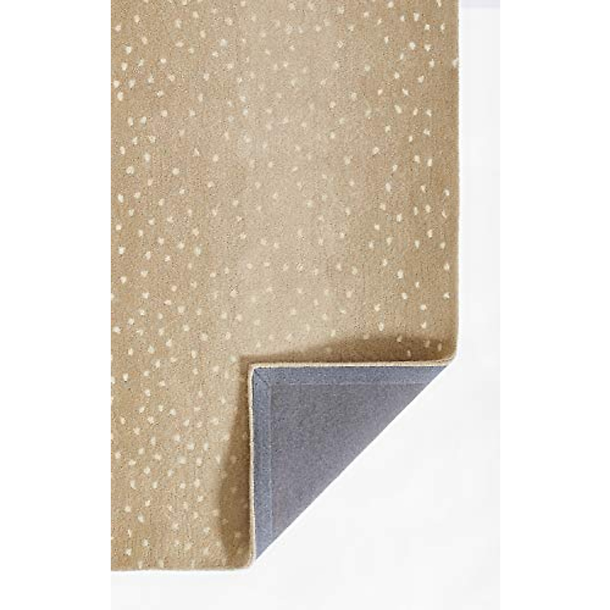 Erin Gates by Momeni Woodland Antelope Beige Hand Tufted Wool Area Rug 8'9" X 11'9"