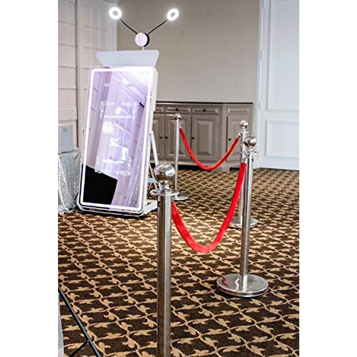 Astro Mirror Photo Booth - Black