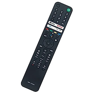 RMF-TX520U Replacement Voice Remote Applicable for Sony TV KD-43X80J KD-50X80J KD-55X80J KD-55X85J KD-65X80J KD-65X85J KD-75X85J XR-55A80J XR-55X90J XR-65A80J XR-65X90J XR-77A80J KD-75X80J KD-43X85J