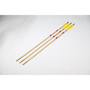 Tiger Shaft 25 X33.5 wood flight arrow shafts/choice vaired spine group (35-40LBS)