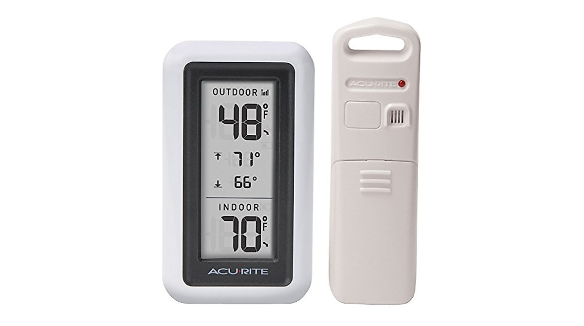 AcuRite Digital Thermometer - Accurate Indoor & Outdoor Readings