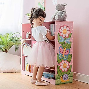 Fantasy Fields - Magic Garden Adjustable Cube Bookshelf, 9 Cube Storage Bookshelf