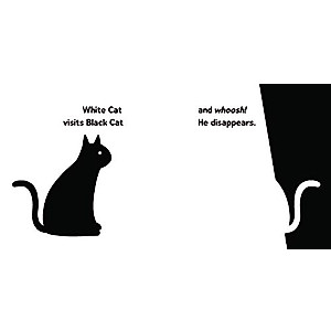 Black Cat & White Cat: A High Contrast Sensory Board Book About Opposites For Newborns and Babies