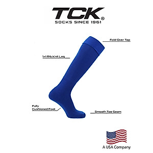 TCK Soccer Socks Multisport Tube MS (Royal, Small)