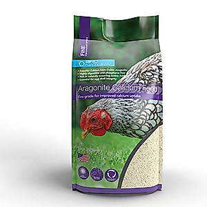 Bird Natural Aragonite Chicken Calcium Feed FINE for Strong eggshells and Gizzard Health