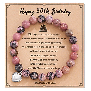HGDEER 30th Birthday Decorations Gifts for Her, 30 Year Old Birthday Gifts for Women