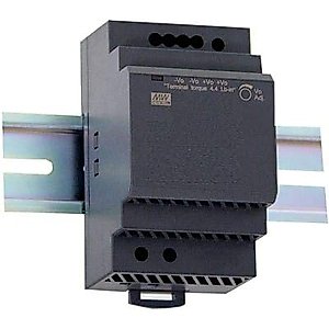 Mean Well DDR-60L-12 DC-DC Converter DIN Rail 60W 12V 5A, 18-75V in, Adj Output, Enclosed