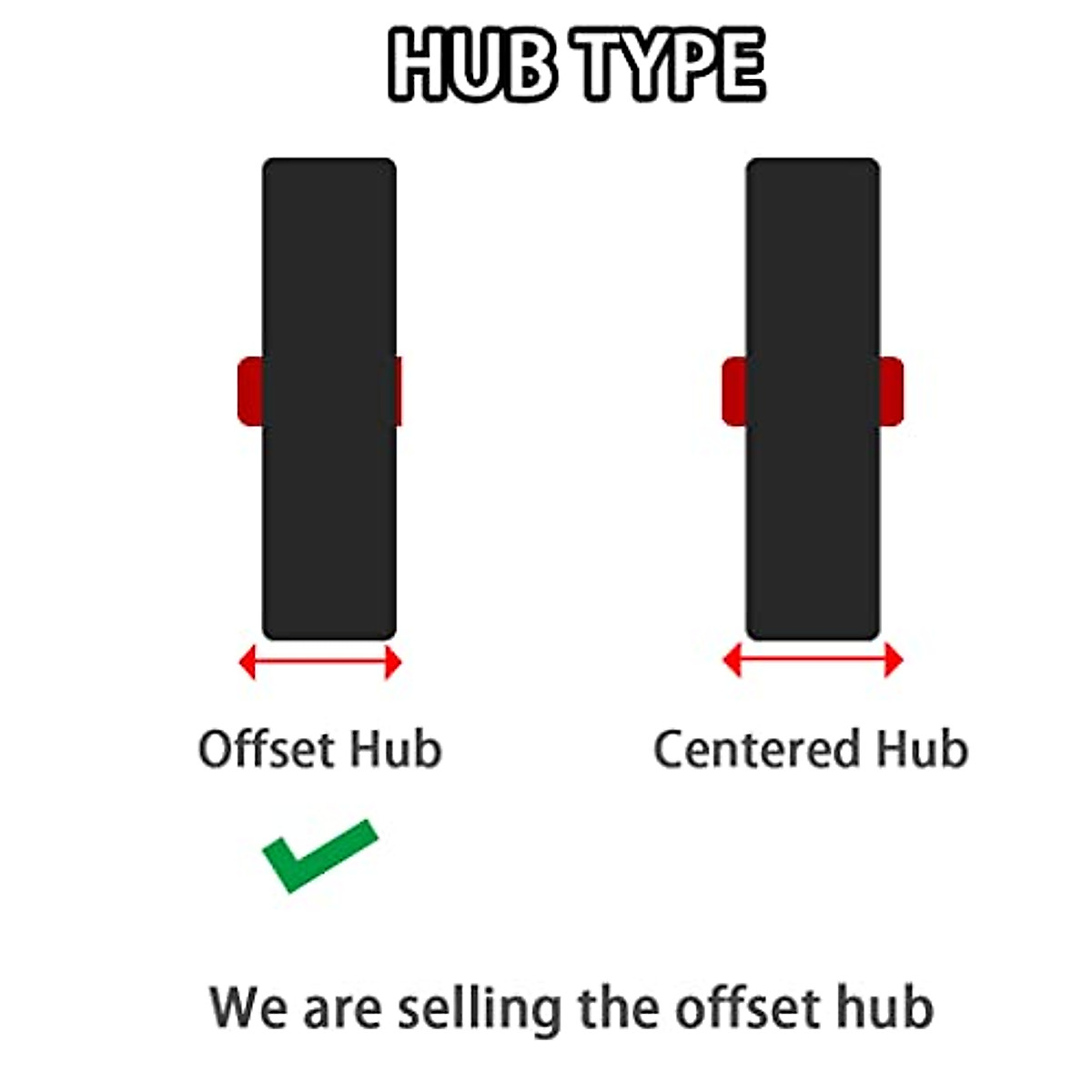 10" x 2.5" (4.10/3.50-4) Solid Rubber Hand Truck Wheels, Dolly Wheels Replacement, Wheelbarrow Flat Free Tires for Cart- 660 lb Load Capacity, Pack of 2