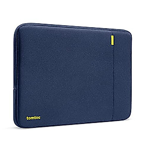 tomtoc 360 Protective Tablet Sleeve for 12.9-inch iPad Pro M2&M1 with Magic Keyboard or Smart Keyboard Folio, Water-Resistant Case Bag with Accessory Pocket