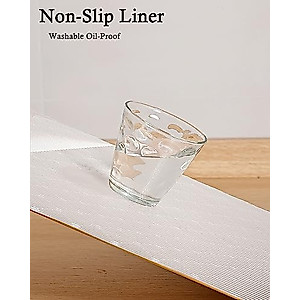 Cabinet Drawer Shelf Liners Non Adhesive 14 Inch Wide X 20 Ft Non Slip Waterproof Kitchen Cupboard Pantry Mat Washable Refrigerator Shelf Liners Bathroom Drawer Protector Liner