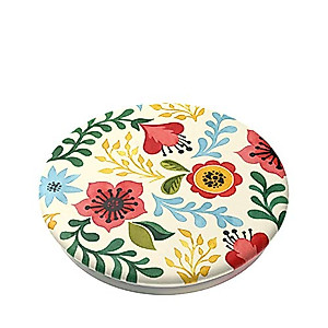 PopSockets Phone Grip with Expanding Kickstand, Floral PopGrip - Wallflower Paper