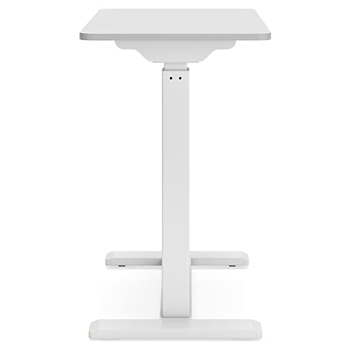 Signature Design by Ashley Lynxtyn Adjustable Height Side Desk, 28"W x 16"D x 26/41"H, Black