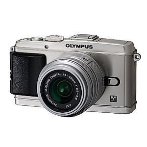 OLYMPUS mirror interchangeable lens PEN E-P3 twin lens kit silver E-P3 TKIT SLV - International Version (No Warranty)