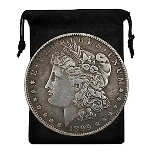 Kocreat Copy 1899-Morgan Dollar Silver Plating Coin Collection-Replica U.S Old Original Pre Morgan Souvenir Coin Lucky Coin