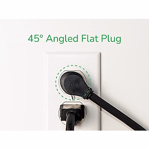 APC Power Strip with USB Charging Ports, Surge Protector P8U2, 2630 Joules, Flat Plug, 8 Outlets